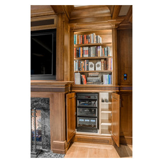 Tastefully Discreet - Traditional - Family Room - Boston - by Audio ...