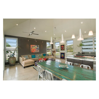 The Neoteric Classic - Tropical - Family Room - Hawaii - by Archipelago ...