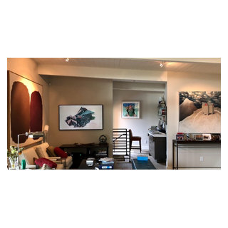 The Samsung Frame TV - Modern - Family Room - San Francisco - by ...