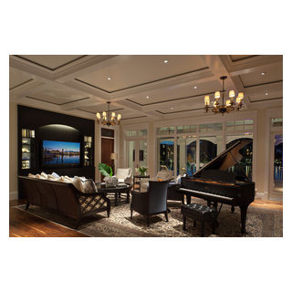 The Windward Estate - Tropical - Family Room - Miami - by User | Houzz