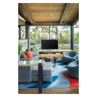 Tigertail Ridge - Architectural - Contemporary - Family Room - Los ...