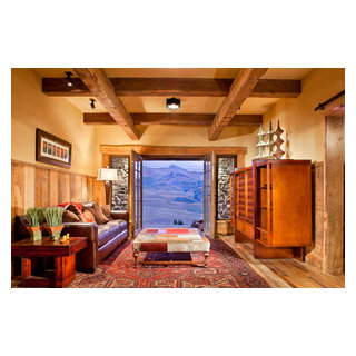 Tipple House - Rustic - Family Room - Denver - by Sunlit Architecture ...