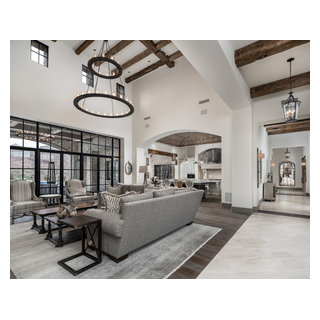 Top 10 Ceilings by Fratantoni Design! - Industrial - Family Room ...