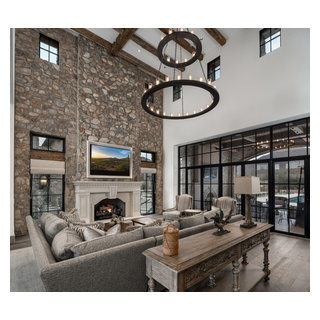 Top 10 Ceilings by Fratantoni Design! - Industrial - Family Room ...
