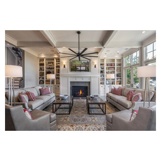 Traditional Lake Home - Traditional - Family Room - Other - by ID ...