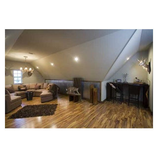 Traditional Rustic Home - Bonus Room - Traditional - Family Room - New ...