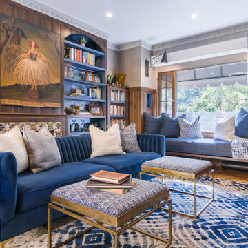 75 Wall Paneling Family Room Ideas You'll Love - July, 2022 | Houzz
