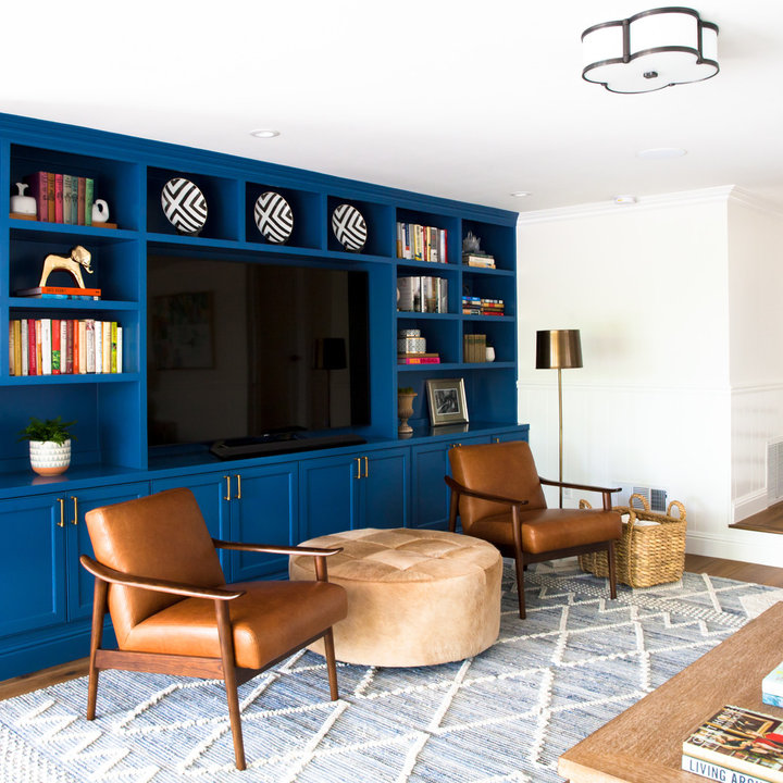 75 Transitional Family Room Ideas You'll Love - May, 2025 | Houzz