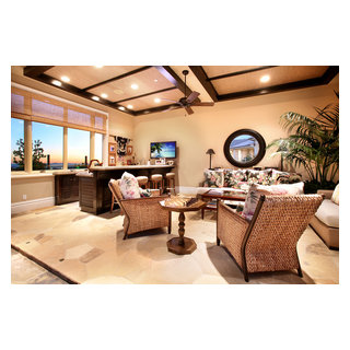Troon Newport Beach - Mediterranean - Games Room - Orange County - by ...