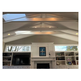 Two Story great room & guest room addition - Transitional - Family Room ...