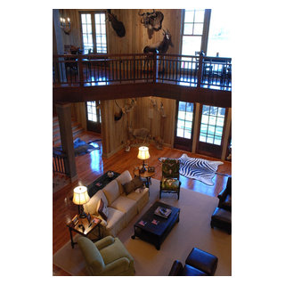 Two-story Trophy Room - Traditional - Family Room - Columbus - by ...