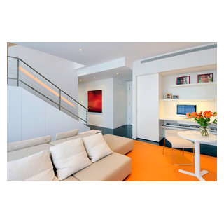 Upper West Side Duplex - Modern - Family Room - New York - by West Chin ...