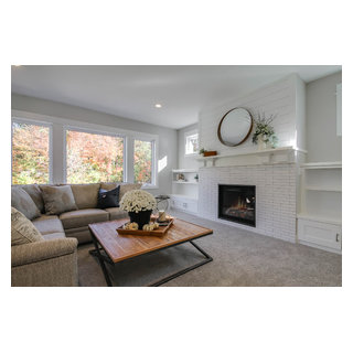 Urban Farmhouse - Farmhouse - Family Room - Grand Rapids - by DK Homes ...