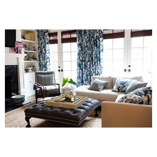 Vibrant California Cottage - Traditional - Family Room - San Francisco ...