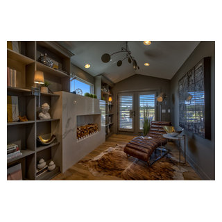 Vintage Modern Home - Contemporary - Family Room - Omaha - by Falcone ...