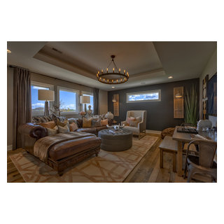 Vintage Modern Home - Eclectic - Family Room - Omaha - by Falcone ...