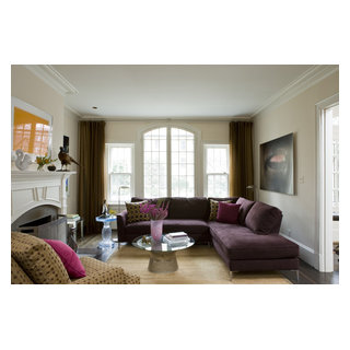 Washington, DC - Contemporary - Family Room - DC Metro - by Liz Levin ...