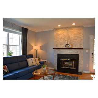 West Chester Home - Contemporary - Family Room - Philadelphia - by ...