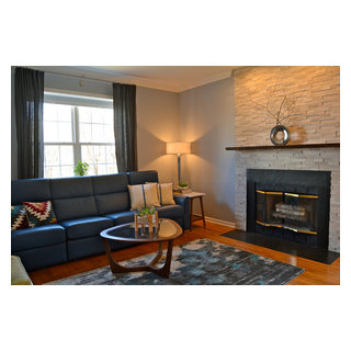 West Chester Home - Contemporary - Family Room - Philadelphia - by ...