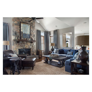 West Chester Residence - Transitional - Family Room - Philadelphia - by ...