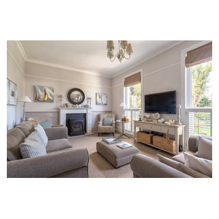 Amberley House - Beach Style - Family Room - Devon - by Colin Cadle ...