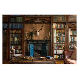 Rust Hall - home renovation - Rustic - Family Room - Belfast - by ...