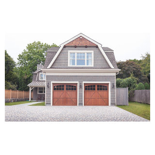 2 Car Garage with Room Over it in a Gambrel Style Zero Energy Ready ...