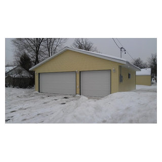 30x28 Detached Garage - Modern - Garage - Minneapolis - by Benson ...