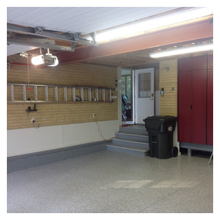 A Garage Interior Build Out / Hiding Mechanical Equipment in Your ...