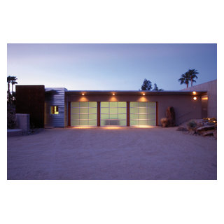 All glass Garage Door with Aluminum Frame - Modern - Garage ...