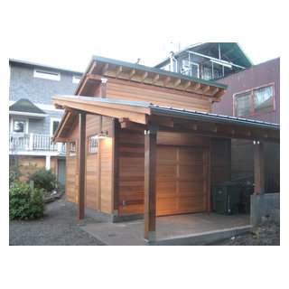 Asian-inspired garage - Asian - Garage - Seattle - by Ventana ...