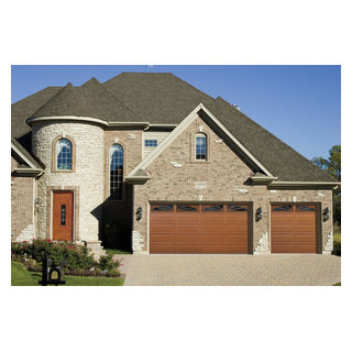 Carriage House Doors - Transitional - Garage - Kansas City - by Raynor ...