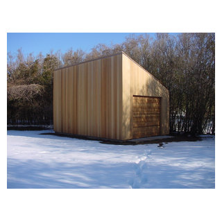 Cedar Garage - Modern - Garage - New York - by User | Houzz