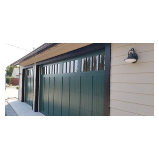 CHI Wood Overlay Garage Doors - Craftsman - Garage - San Francisco - by ...
