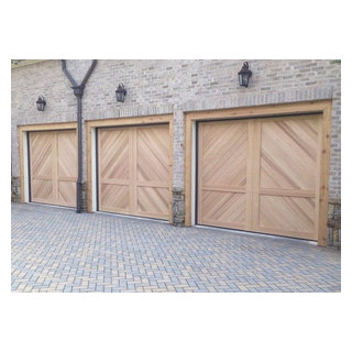 Diagonal Lines - Solid (No Glass) - Modern - Garage - Atlanta - by ...