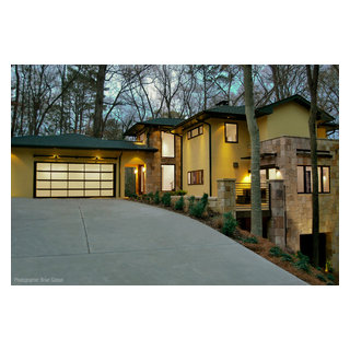 Clopay Avante Collection Glass Garage Door - Modern - Garage - Atlanta ...