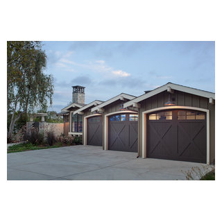 Coastal Ranch - Farmhouse - Garage - San Diego - by Anne Sneed ...
