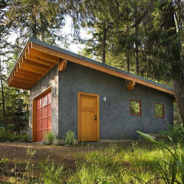 Shed Roof Garage - Photos & Ideas | Houzz