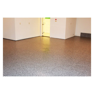 Custom Garage Floors - Traditional - Garage - Dallas - by Diamond Cut ...