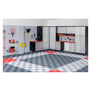 Custom Garage Systems - Modern - Garage - Los Angeles - by Closet World ...