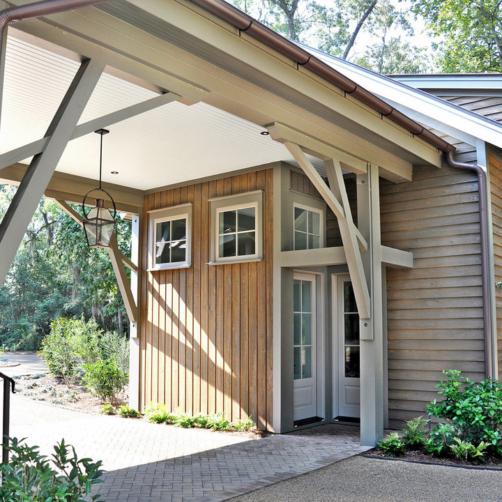 75 Beautiful Detached Carport With Breezeway Home Design Ideas ...