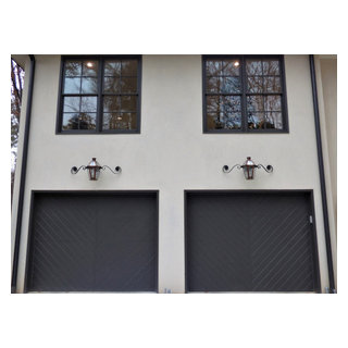 Diagonal Lines - Solid (No Glass) - Modern - Garage - Atlanta - by ...