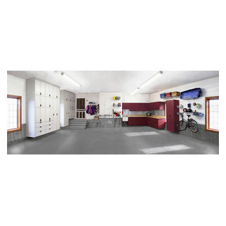 Finished Garage Spaces - Traditional - Garage - Cincinnati - by Ideal ...