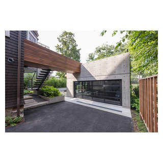 Francis Street Garage Pavilion - Contemporary - Garage - Boston - by Hisel Flynn Architects | Houzz