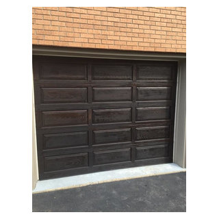Garage Doors Painted - High Gloss - Fine Paints of Europe After ...