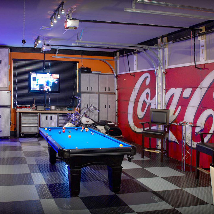Garage Game Room - Photos & Ideas | Houzz