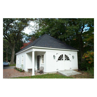 Garage outside Boston - Traditional - Garage - Boston - by Cabot ...