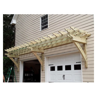 Garage Trellis / Pergola - Garage - Atlanta - by MULLINS REMODELING | Houzz