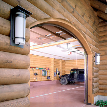 Log Carport - Photos & Ideas | Houzz