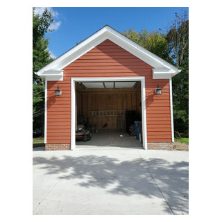 Hudson Garage - Garage - Cleveland - by Pally Roofing | Houzz